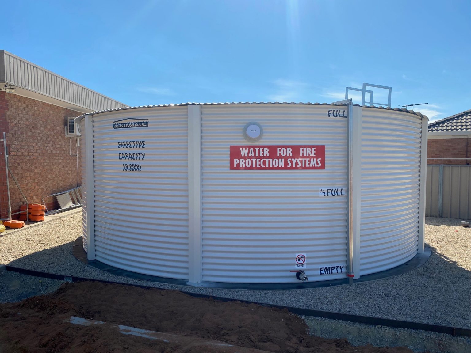 AS2304 Fire Water Tanks for Fire Protection System- Aquamate Fire Tanks